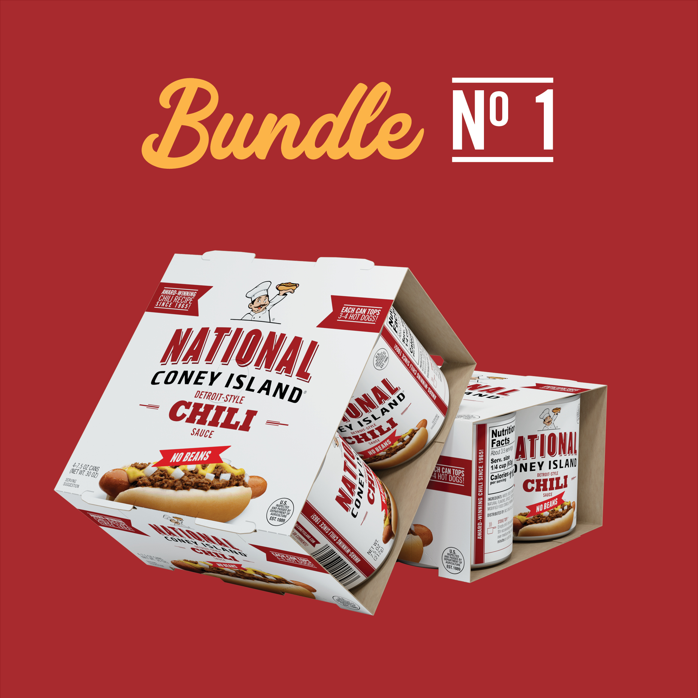 Canned Chili Bundle #1 – National Coney Island