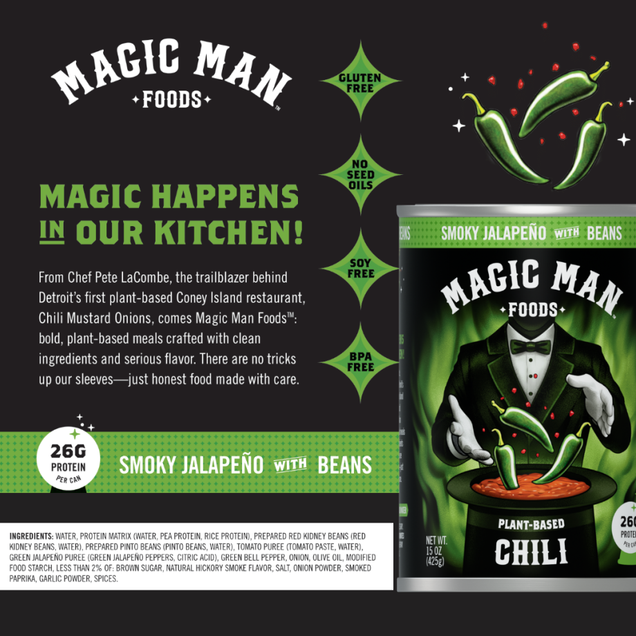 4PK-Magic Man Foods Chili – National Coney Island